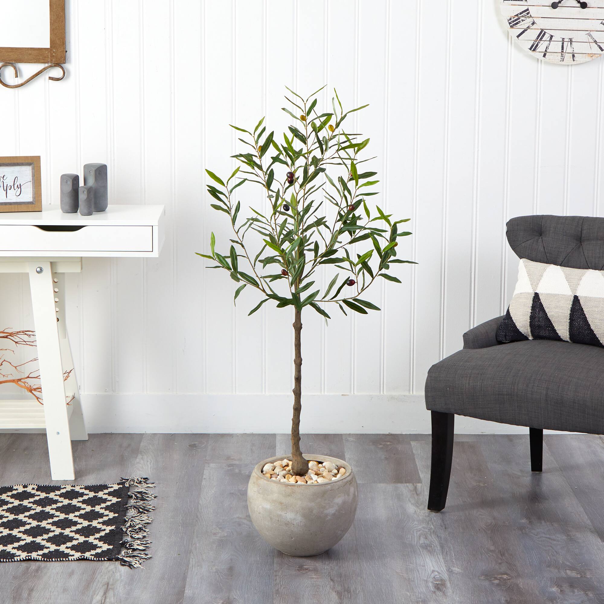 4ft. Olive Tree in Sand Colored Planter | Michaels