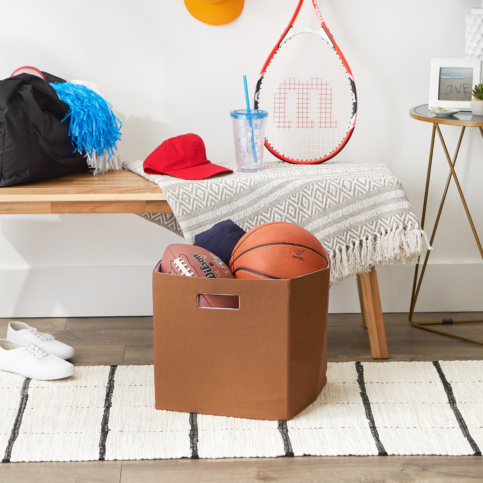 DII® 13" Polyester Solid Storage Cube | Michaels