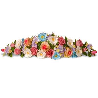 33'' Spring Flowers Swag | Michaels