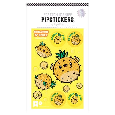 Pipstickers® Pineapple Scratch N' Sniff Stickers | Michaels