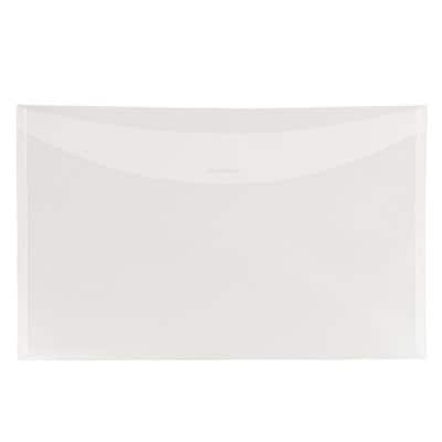 JAM Paper 6" x 9" Clear Plastic Tuck Flap Closure Envelopes, 12ct ...