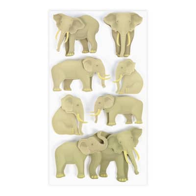 Buy in Bulk - 12 Pack: Elephant Stickers by Recollections™ | Michaels
