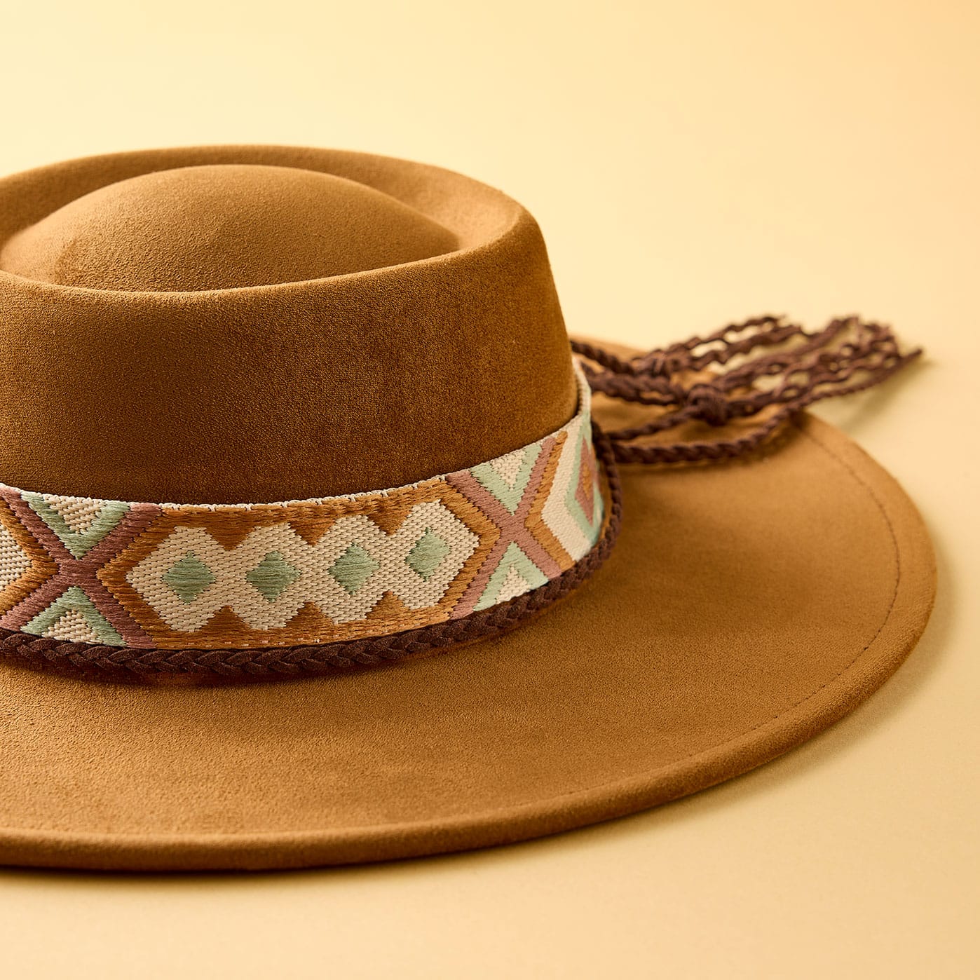 Woven Trim Hat Band | Projects | Michaels
