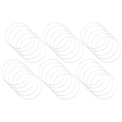 Buy in Bulk - 30 Pack: Gold Metal Wire Floral Hoop by Ashland®, Size ...