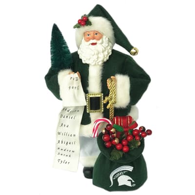 Santa's Workshop 12" Michigan State Santa | Michaels