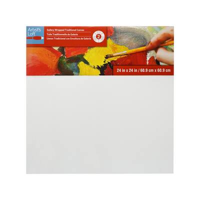 12 Pack: Level 2 Gallery Wrapped Traditional Canvas by Artist's Loft ...