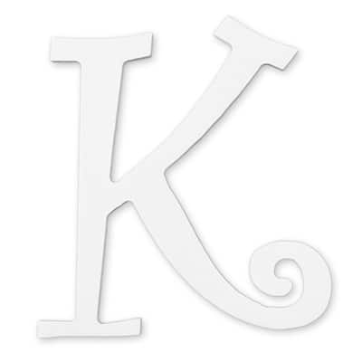 5" White Curlicue Letter by Make Market® | Michaels