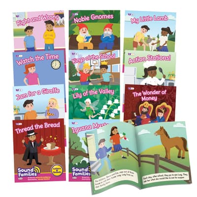 Junior Learning® Decodable Readers Sound Families Consonants Fiction ...