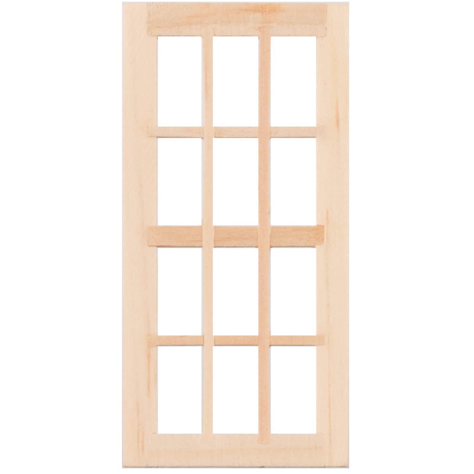 Houseworks® 1/24 Scale Standard 12-Light Window | Michaels