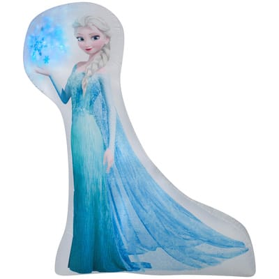 5ft. Photorealistic™ Airblown® Inflatable Christmas Elsa | Michaels