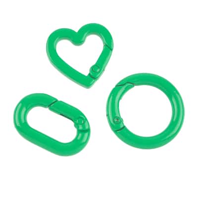 12 Pack: Enameled Hinge Closure Assortment by Bead Landing™ | Michaels