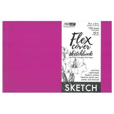 Pro Art® Premium Sketchbook with Flexible Cover, 9" x 6" | Michaels
