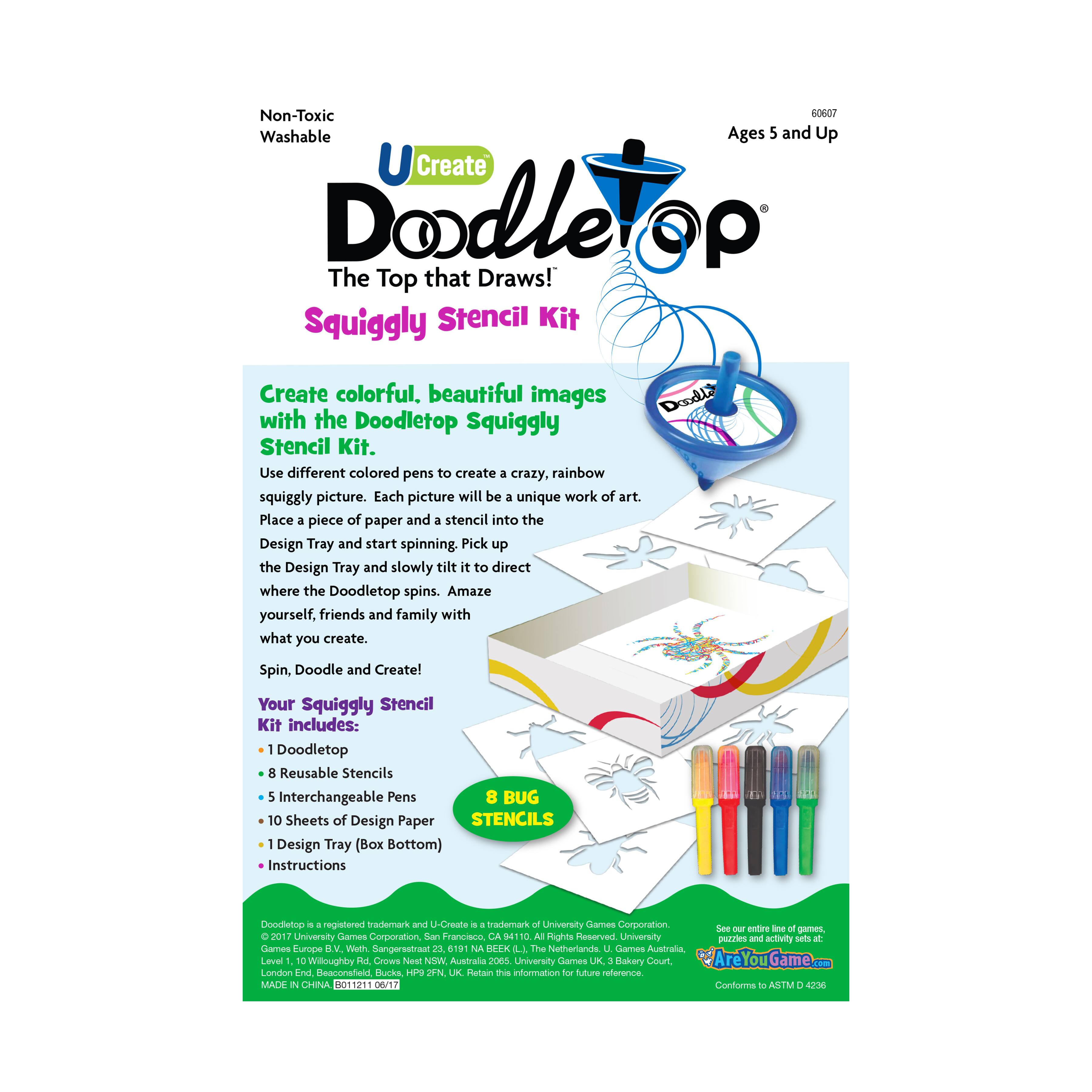 Doodletop Stencil Kit - Bugs | Michaels