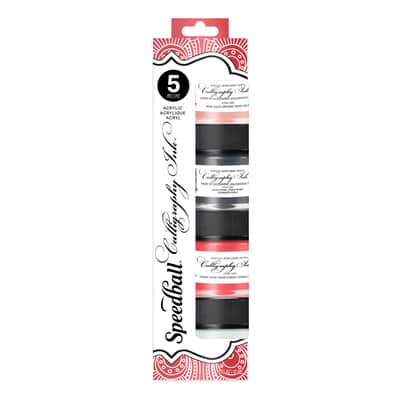 Speedball® Metallic Calligraphy Ink Set | Michaels