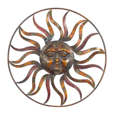 36" Rustic Sun Outdoor Wall Décor | Michaels