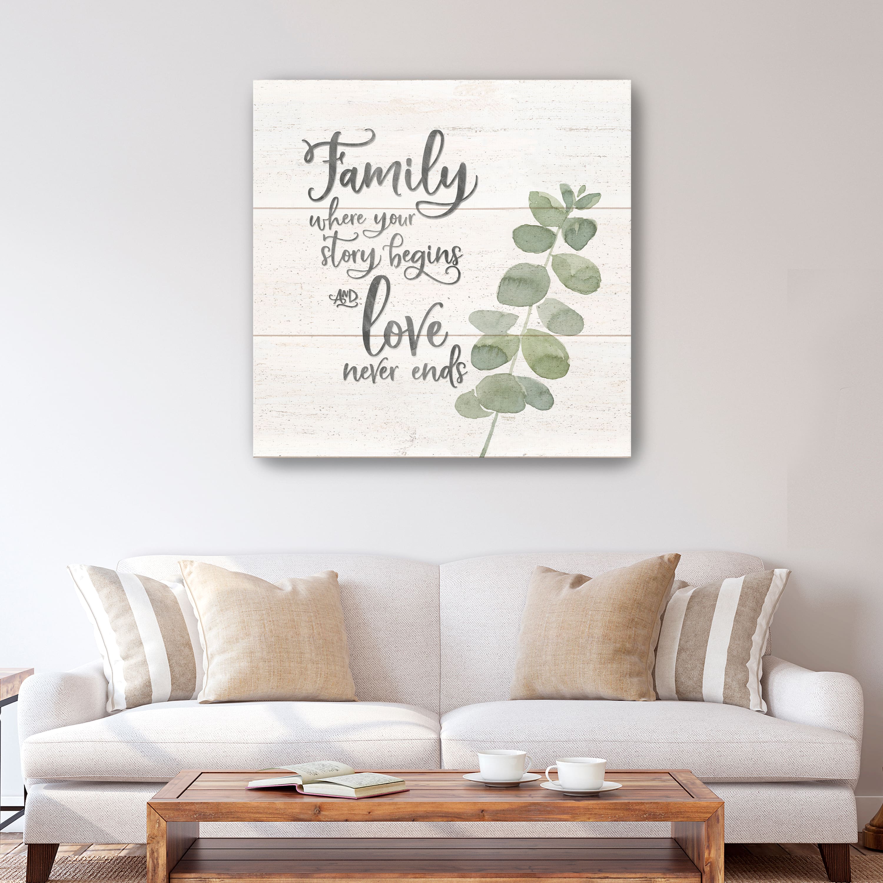 Natural Inspiration Family Square Canvas Giclee | Michaels