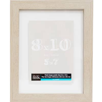 Blonde Belmont Float Frame by Studio Décor®, Size: 8" x 10" | Michaels