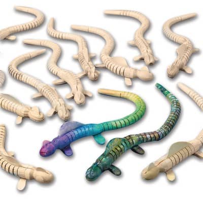 S&S® Worldwide Flexible Wood Lizard Kit | Michaels