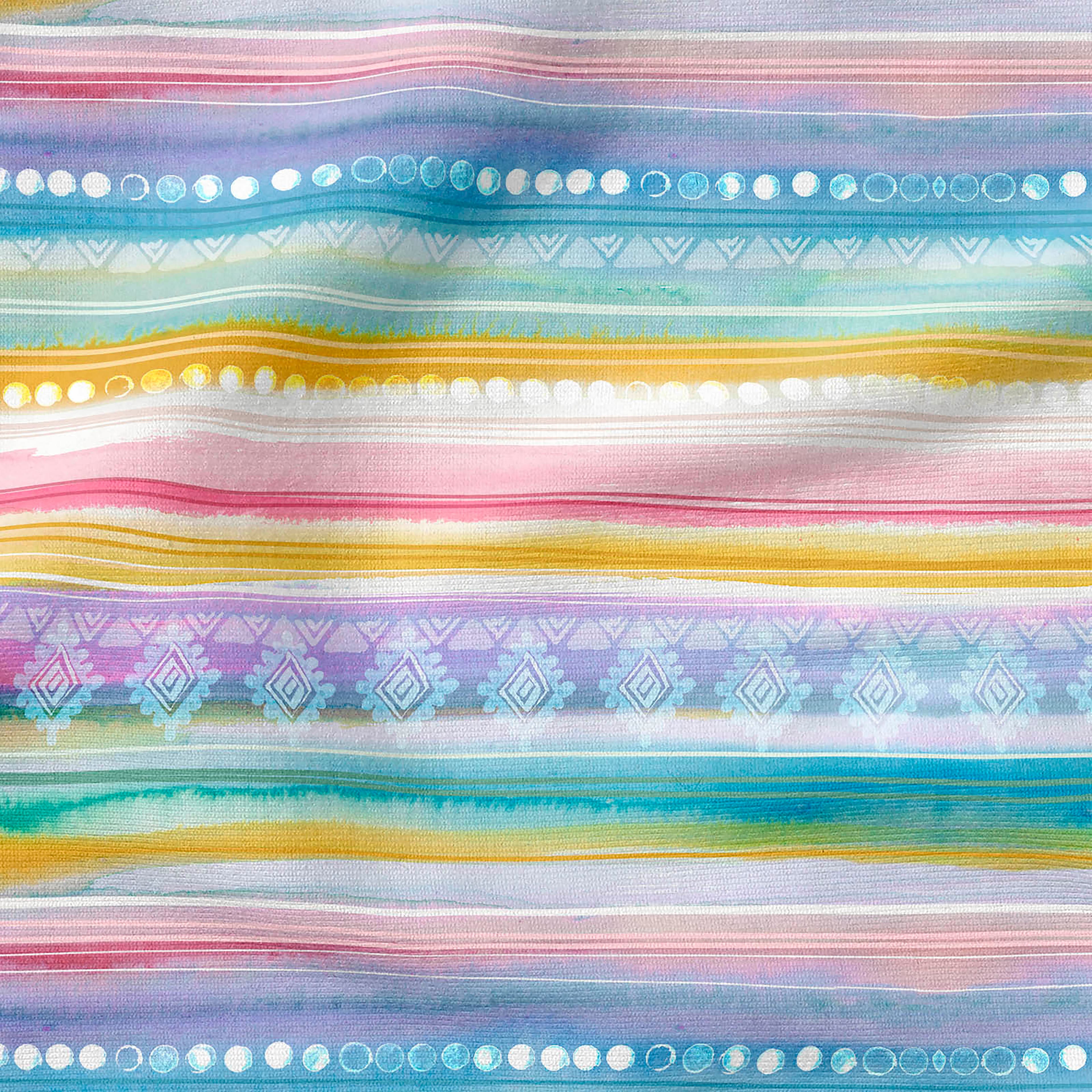Fabric Editions Multicolor Mayari Stripe Cotton Fabric | Michaels