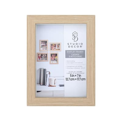 4 Pack 5" x 7" Natural Display Frame by Studio Décor® | Michaels