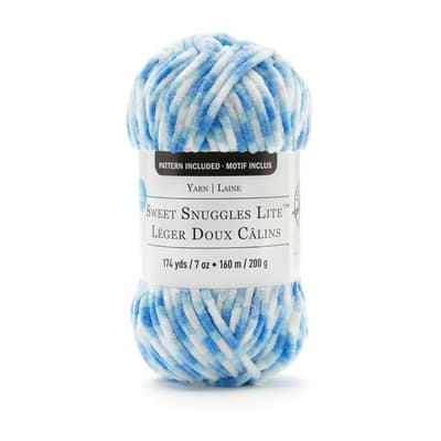 Sweet Snuggles Lite™ Variegated Striped Yarn by Loops & Threads® | Michaels