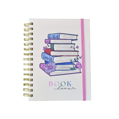 6.5" x 8" Book Lover Spiral Notebook by Ashland® | Michaels