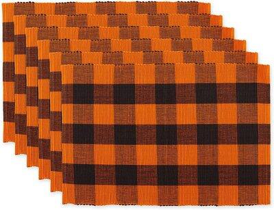 DII® Buffalo Check Ribbed Placemat, 6ct. | Michaels