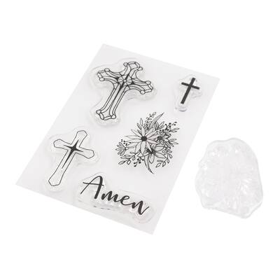 Mini Faith Clear Stamp Set by Recollections™ | Michaels
