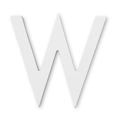 Buy in Bulk - 8 Pack: 5.5" White MDF Letter by Make Market®, Color: W ...