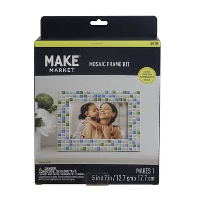 5" x 7" Iridescent Mosaic Frame Kit by Make Market® | Michaels
