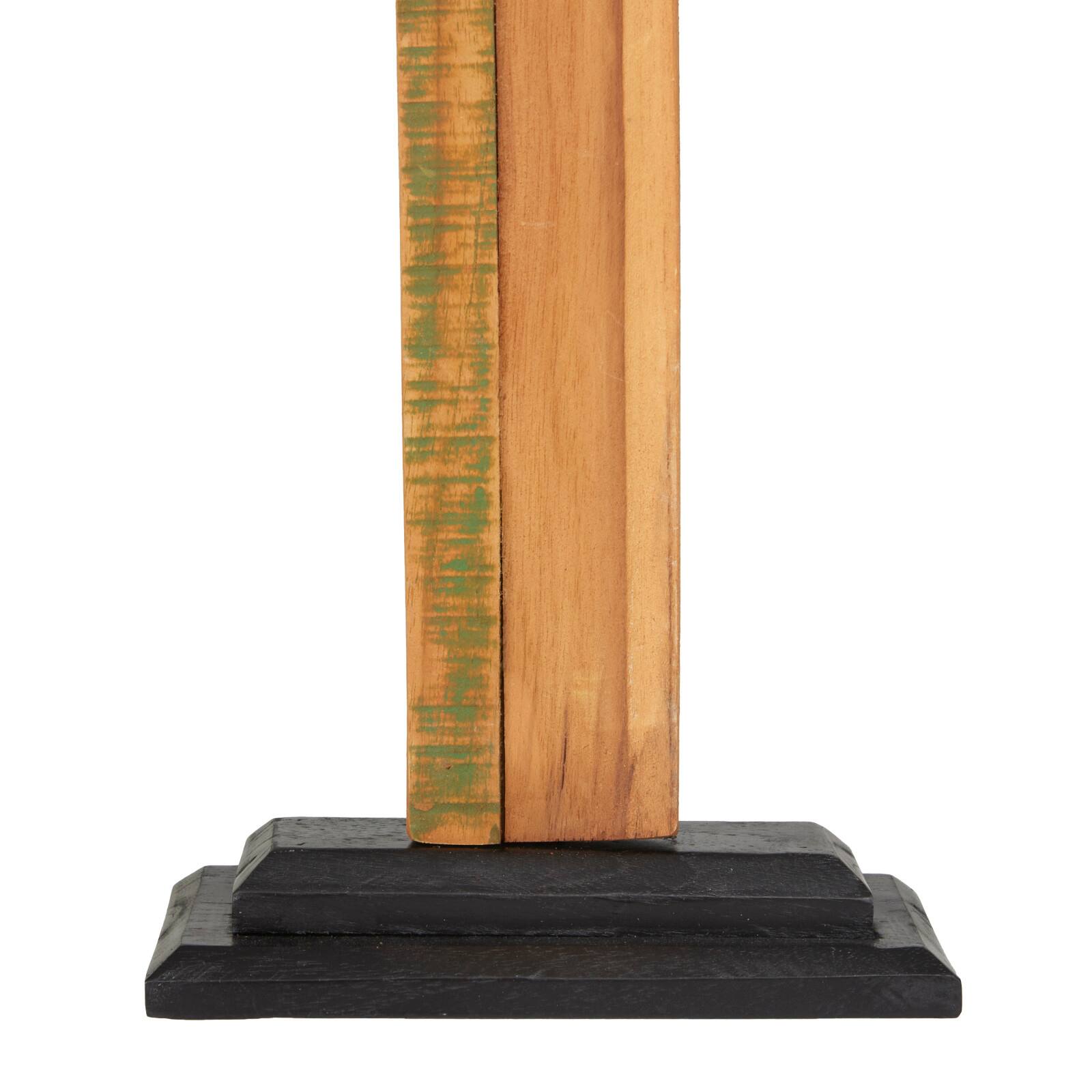21" Brown Natural Cross Sculpture | Michaels