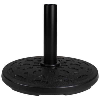 21lb. Black Flat Round Base Stand for Patio Umbrella | Michaels