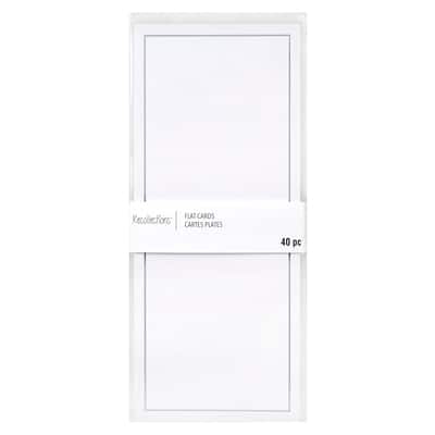 Flat Cards by Recollections™, 3.87" x 9.25" | Michaels