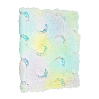 6" x 8" Blue Fuzzy Journal by Fab Finds | Michaels