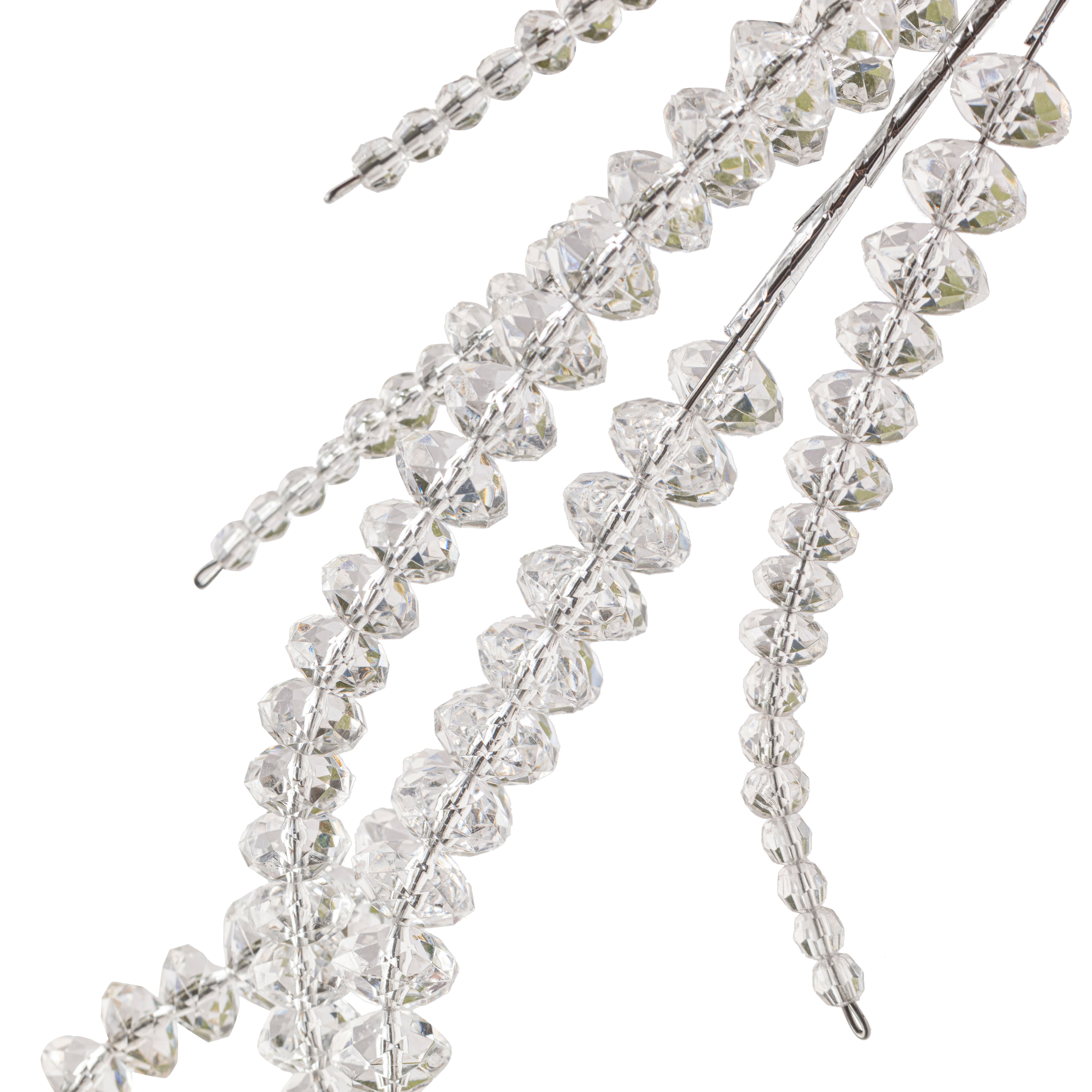 Clear Acrylic Bead Stem by Ashland® | Floral Stems | Michaels