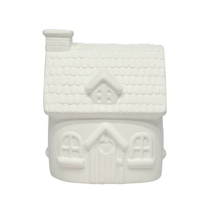 6.25" DIY Ceramic Cottage Figurine by Make Market® | Michaels