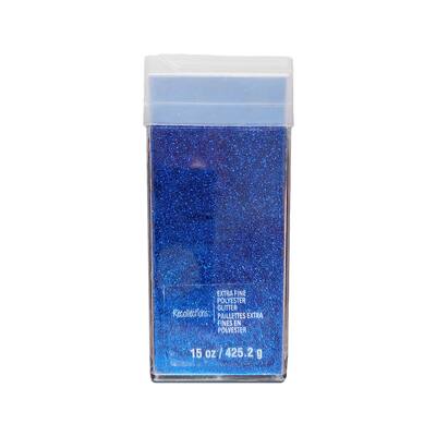 Extra Fine Polyester Glitter by Recollections™, 15oz., Color: Marine ...