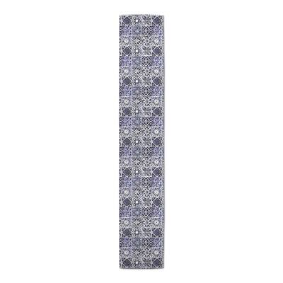 Blue Tiles Outdoor Table Runner, Size: 16" x 72" | Michaels