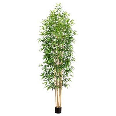 9ft. Potted Bamboo Tree with Real Bamboo Trunks | Michaels