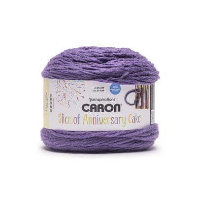 Caron® Slice of Anniversary Cakes™ Yarn, Color: Crocus | Michaels