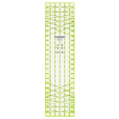 OmniAngle™ by Omnigrid® 6" x 24" Non-Slip Wedge Quilting Ruler | Michaels