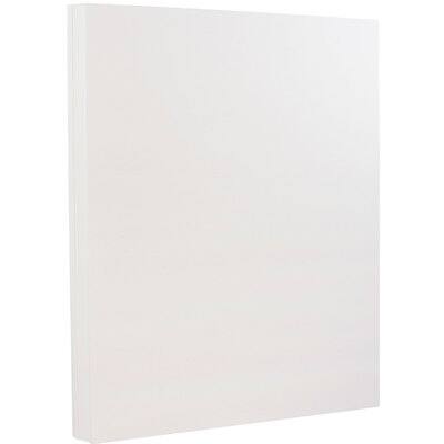 JAM Paper Bright White Wove 8.5" x 11" Extra Heavy Weight 130lb ...