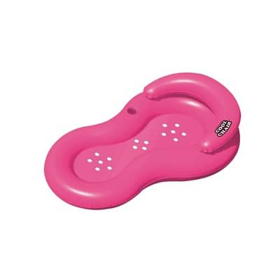 62.5" Inflatable Pink Cool Chair Water Lounge Chair with Holes | Michaels