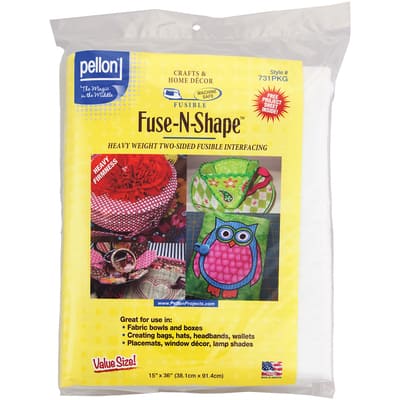 Pellon® Fuse-N-Shape™ Heavyweight Fusible Interfacing, 15" x 36" | Michaels