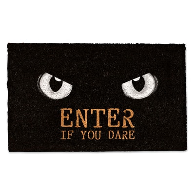 Enter If You Dare Door Mat | Michaels