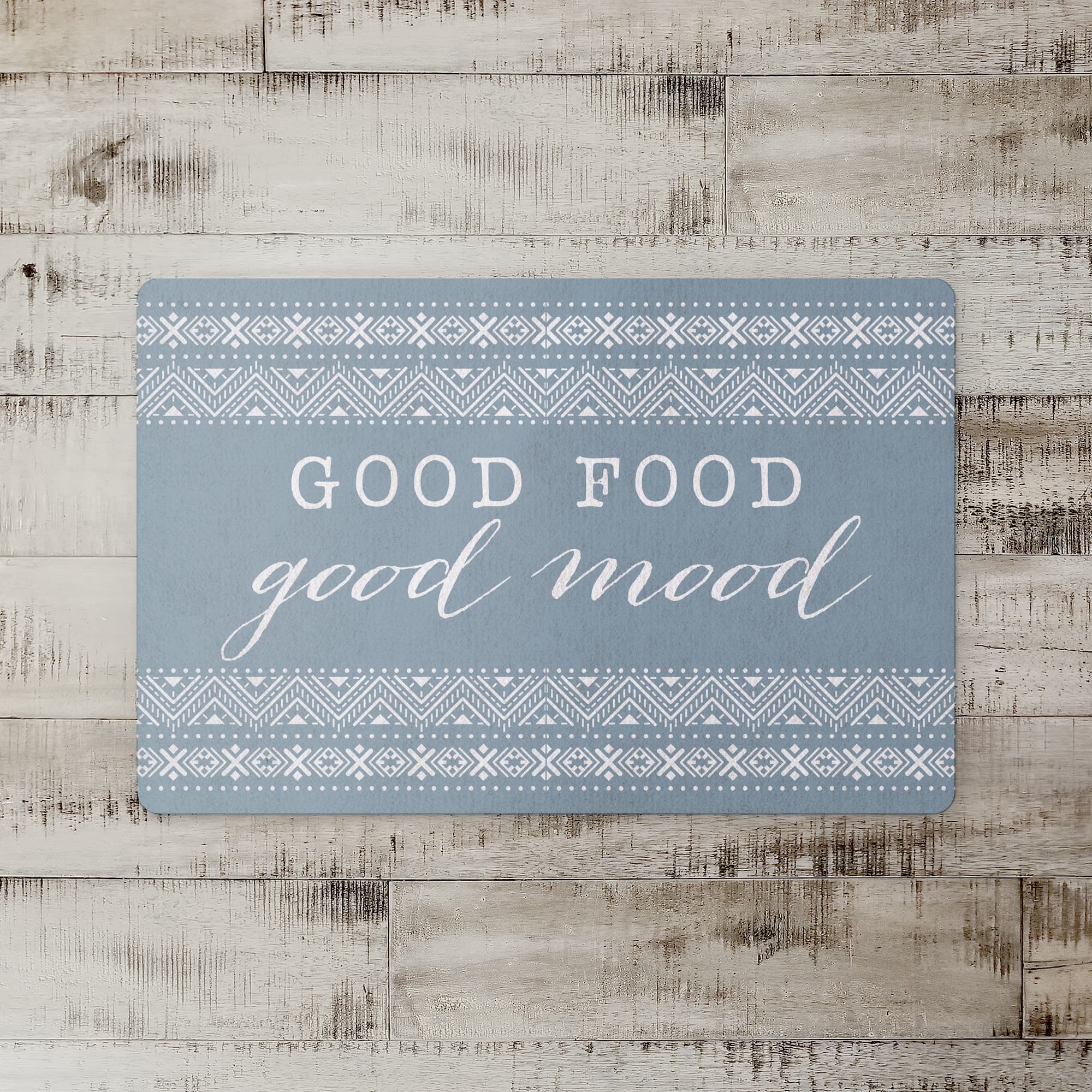 Good Food Good Mood Floor Mat | Michaels