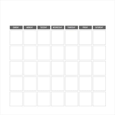PhotoPlay Blank Calendar Sheets 12" x 12" | Michaels