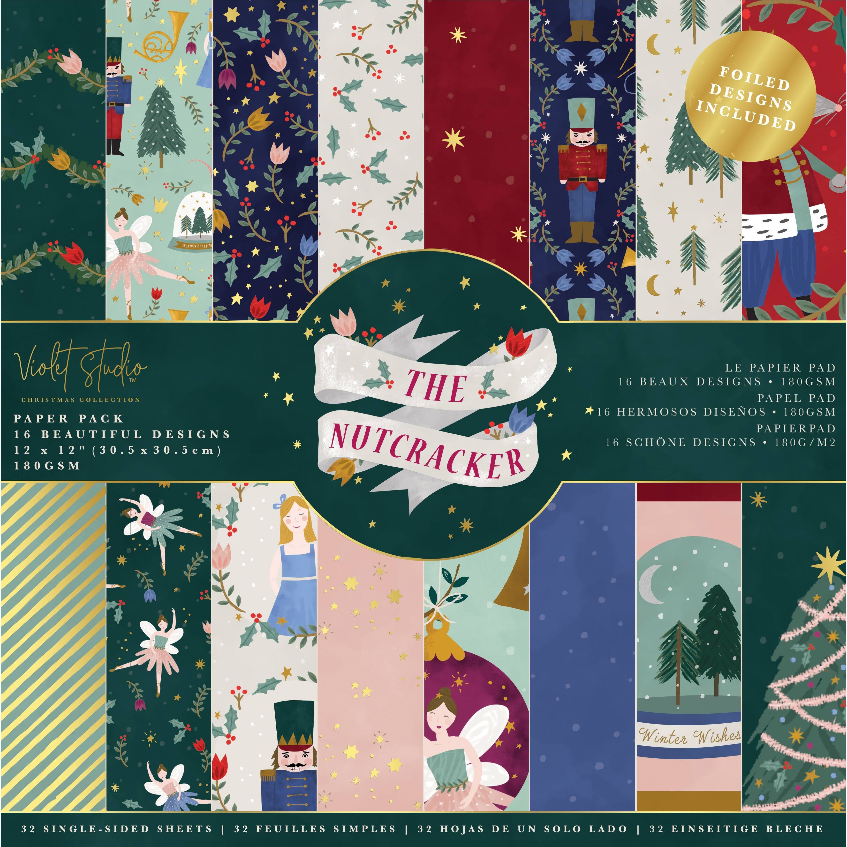Violet Studio The Nutcracker Single-Sided Paper Pad, 12" x 12" | Michaels