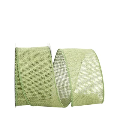 JAM Paper 2.5" x 10yd. Wired Burlap Ribbon | Michaels