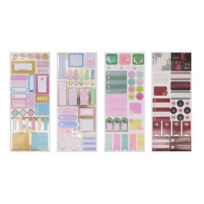 Assorted Planning Sticker Sheet, 1pc. by Recollections™ | Michaels